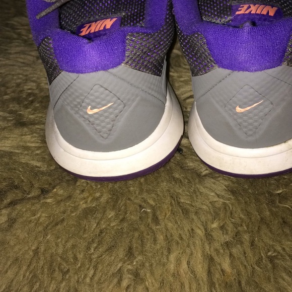 Nike | Shoes | Nike Flex Experience Gray Purple Running Shoes | Poshmark